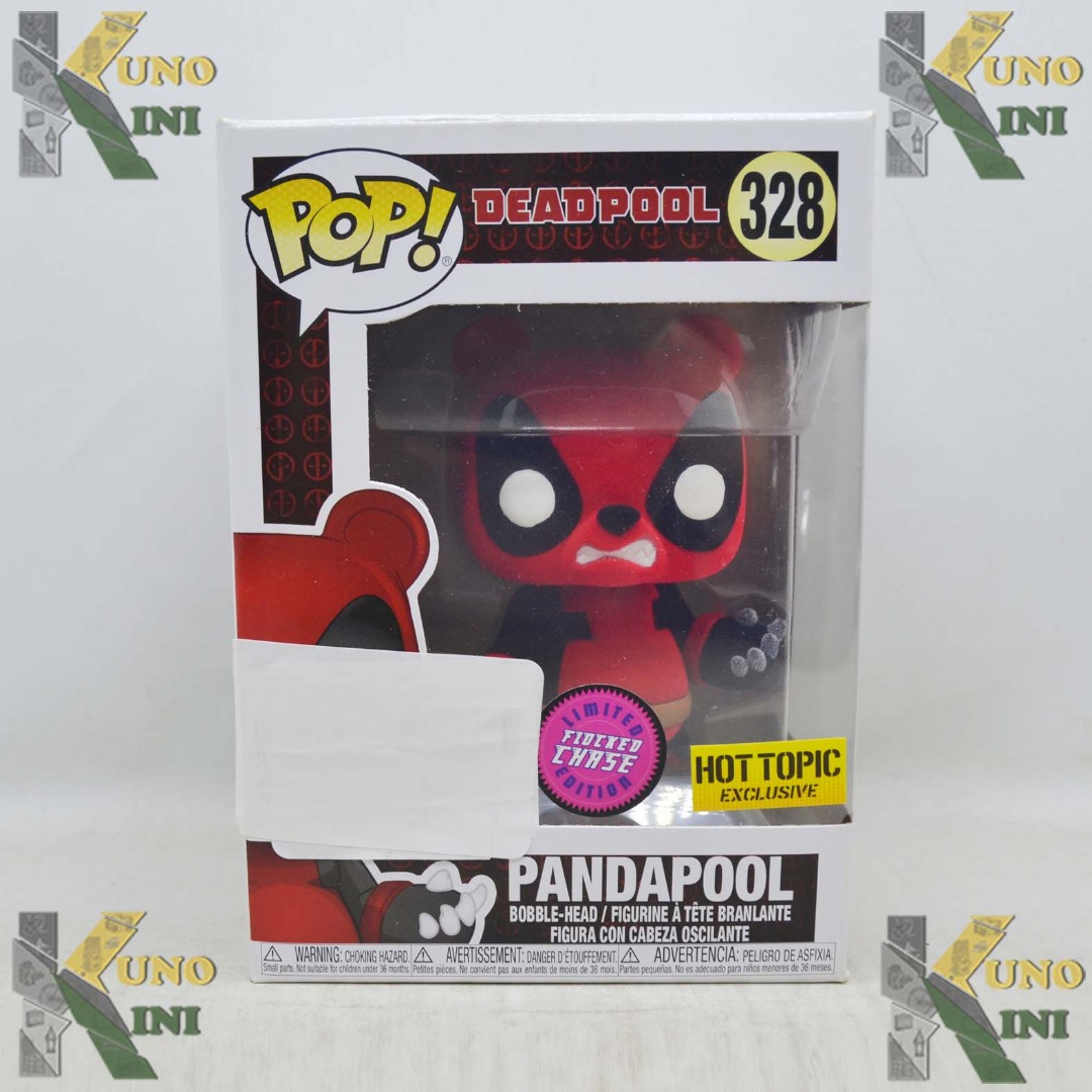 DEADPOOL - PANDAPOOL, FUNKO FIGURE #328 (Hot Topic Exclusive) (Flocked ...