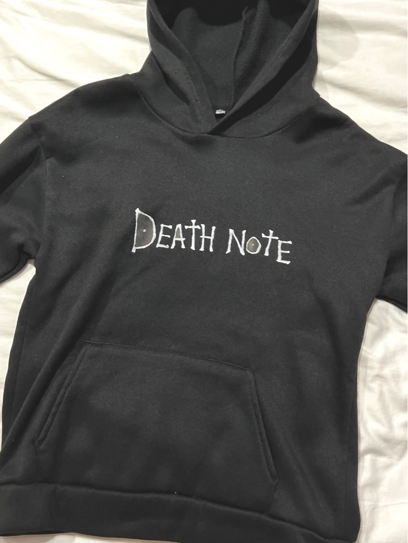 Death note black hoodie light yagami, Men's Fashion, Coats, Jackets and ...