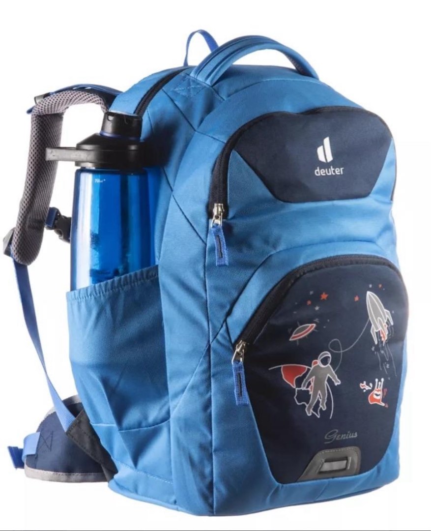 Deuter Genius Kids Backpack School Bag - Blue, Babies & Kids, Babies ...