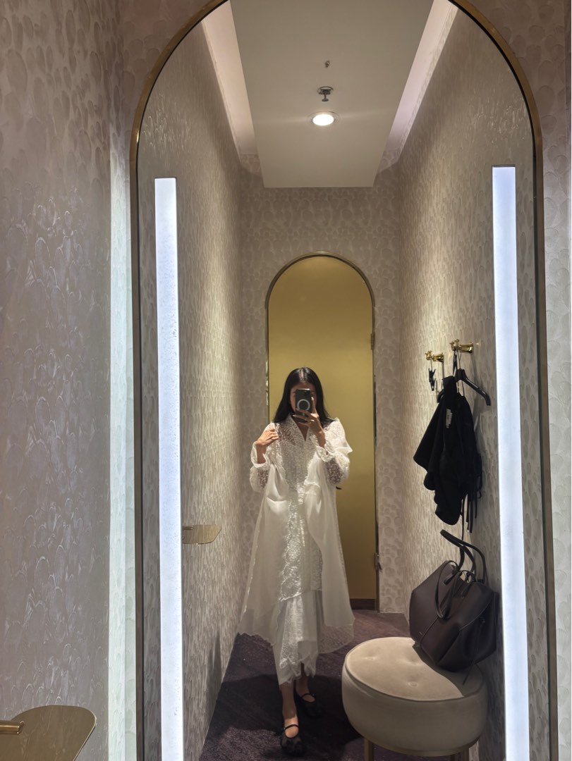 Embara Dress (bukan zara duma claude ), Fesyen Wanita, Pakaian Wanita ...