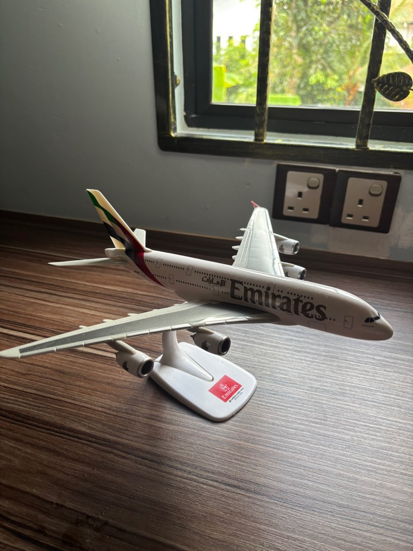 Emirates A380 aircraft model, Hobbies & Toys, Collectibles ...