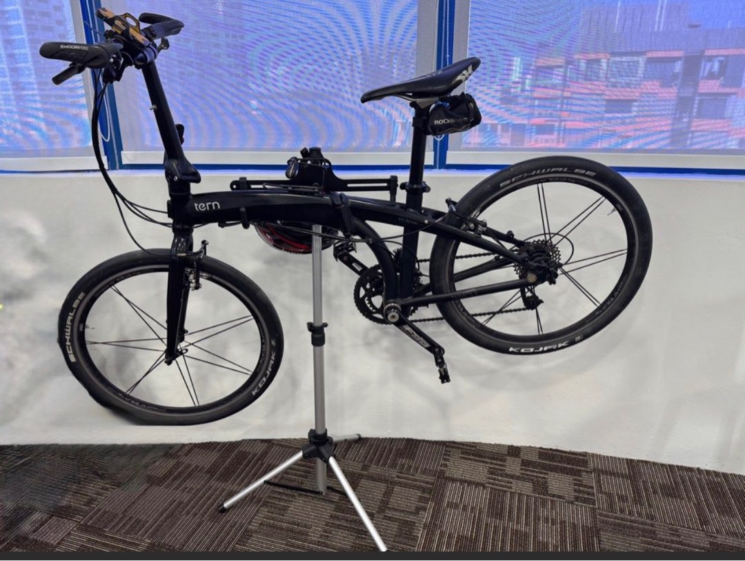 Foldable bike Tern Eclipse X20 Folding Bike - Black, Sports Equipment ...