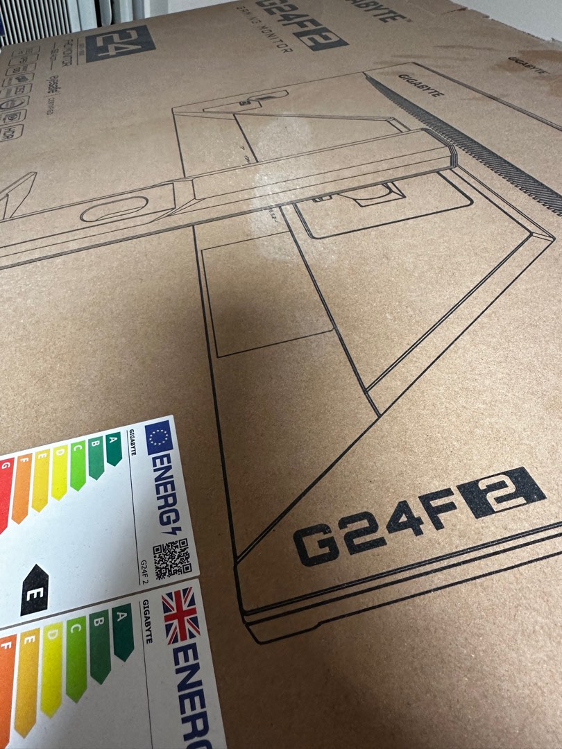 Gigabyte G24F2 1080p 180hz 24吋電競mon rma全新貨, 電腦＆科技, 電腦周邊及配件, 電子屏幕 ...