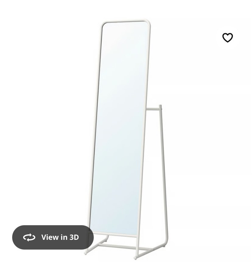 IKEA Floor Mirror, Furniture & Home Living, Home Decor Accessories ...