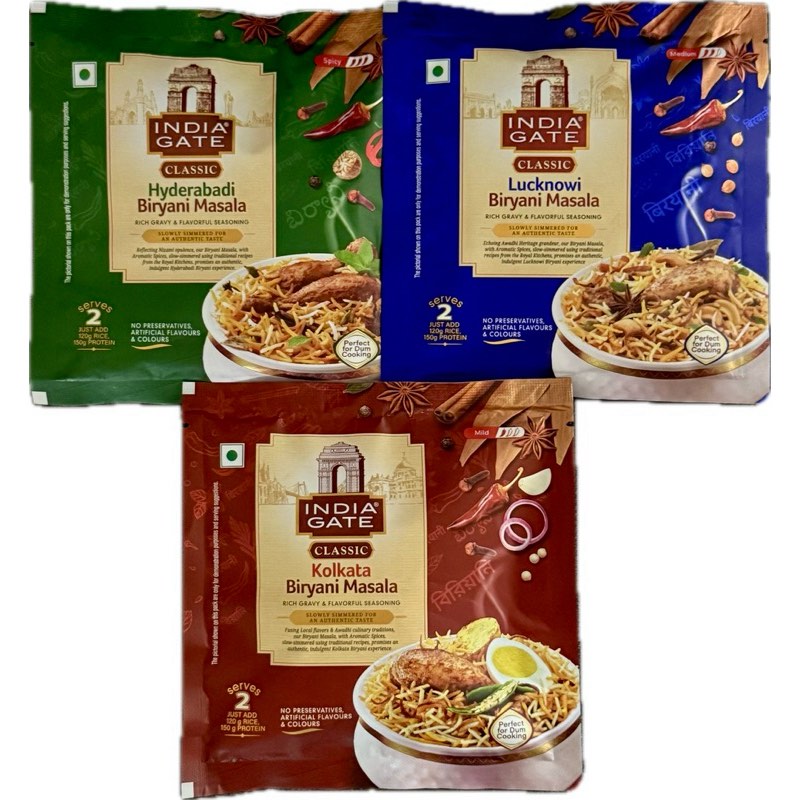 India Gate Biryani Masala Mix (Imported from India), Food & Drinks ...