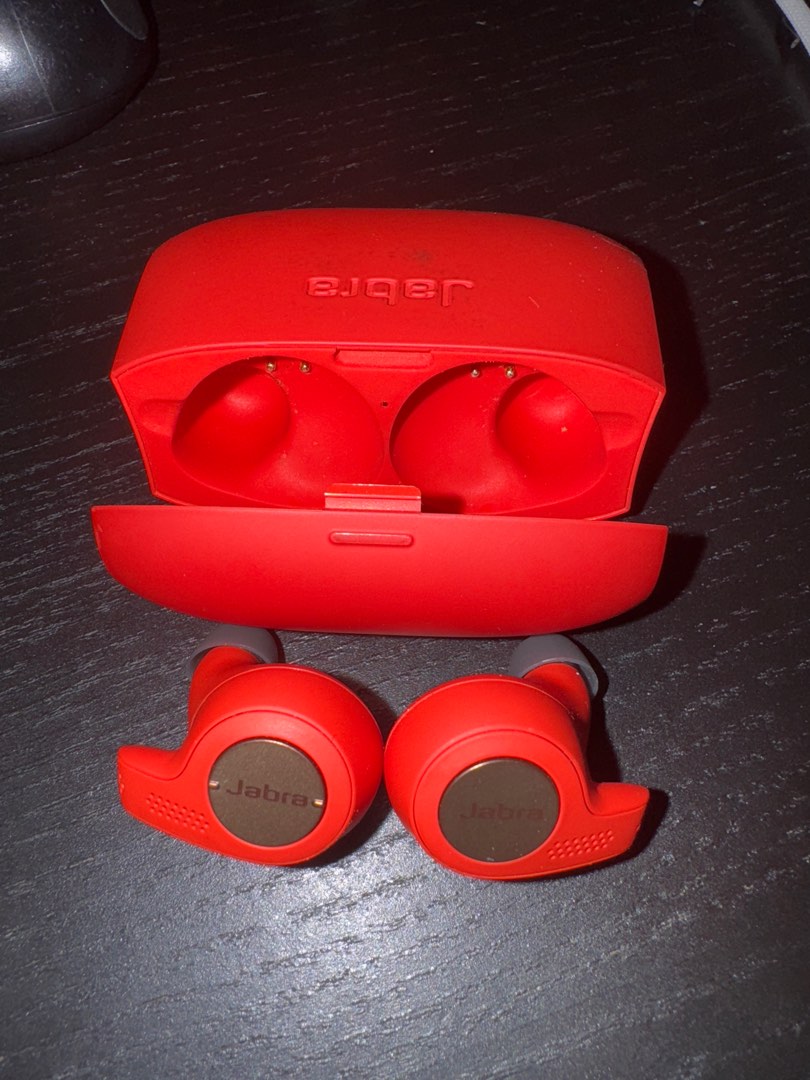 Jabra Elite Active 65t - Red, Audio, Earphones on Carousell
