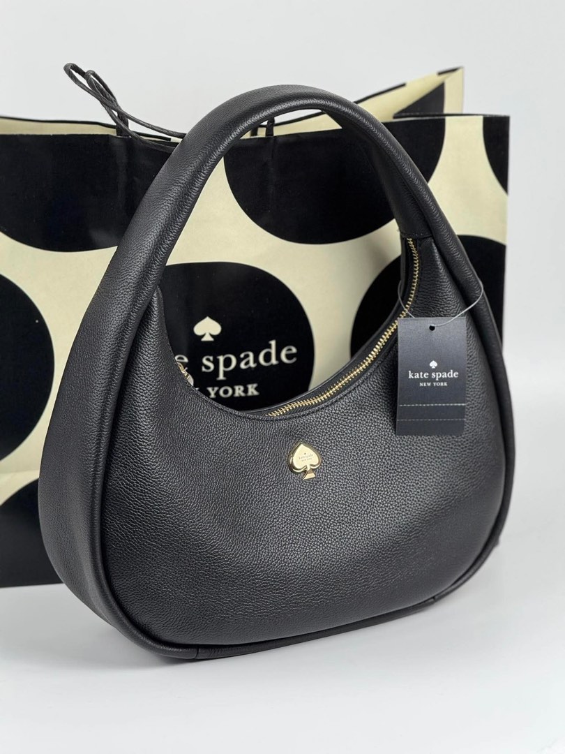 Kate Spade kayla Crescent Shoulder Bag, Luxury, Bags & Wallets on Carousell