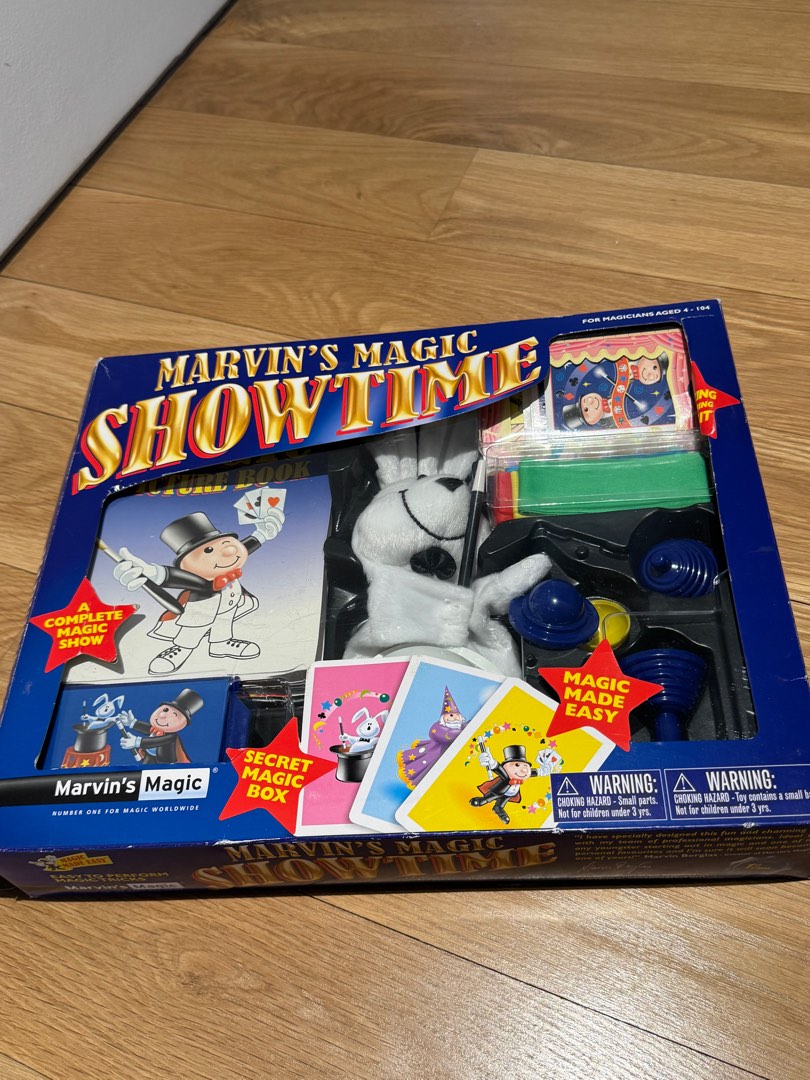 Kovan pick up - Marvin magic showtime set card magic wand bunny ...