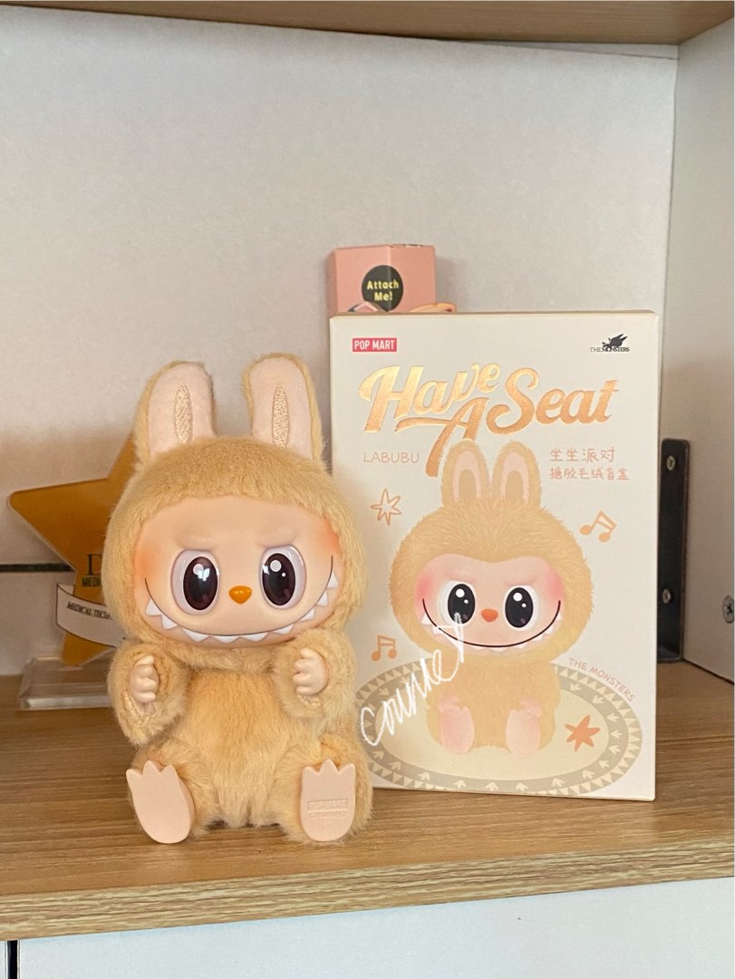 Labubu Baba Have A Seat V2, Hobbies & Toys, Toys & Games on Carousell