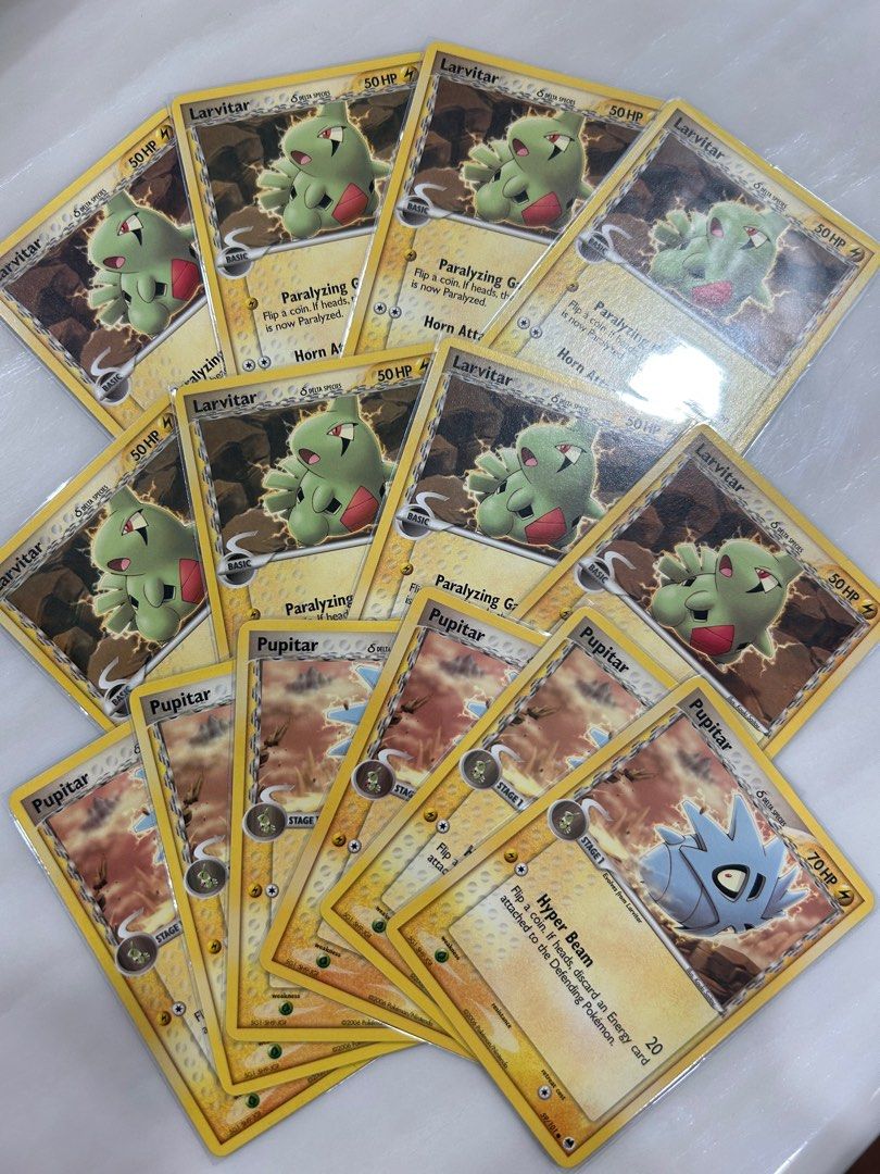 Larvitar Delta Species- 52/101 - Common & Pupitar Delta Species - 59/ ...