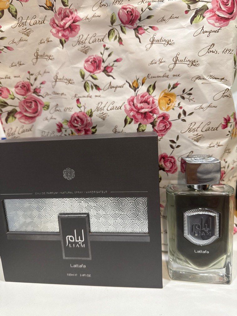 Lattafa Liam Grey 100ml, Beauty & Personal Care, Fragrance & Deodorants ...
