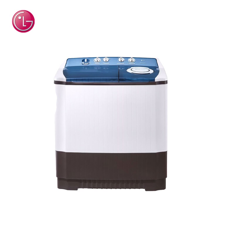 LG 14KG Twin Tub Washing Machine with Roller Jet Pulsator (P1400RT), TV ...