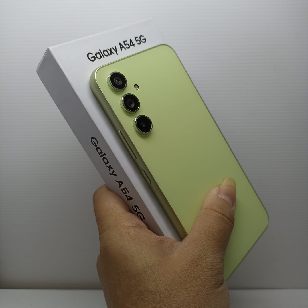 LIKE NEW SAMSUNG GALAXY A54 5G 8/256 YELLOW NO MINUS EX SEIN, Telepon ...