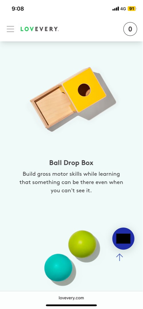 Lovevery Ball Drop Box, Babies & Kids, Infant Playtime on Carousell