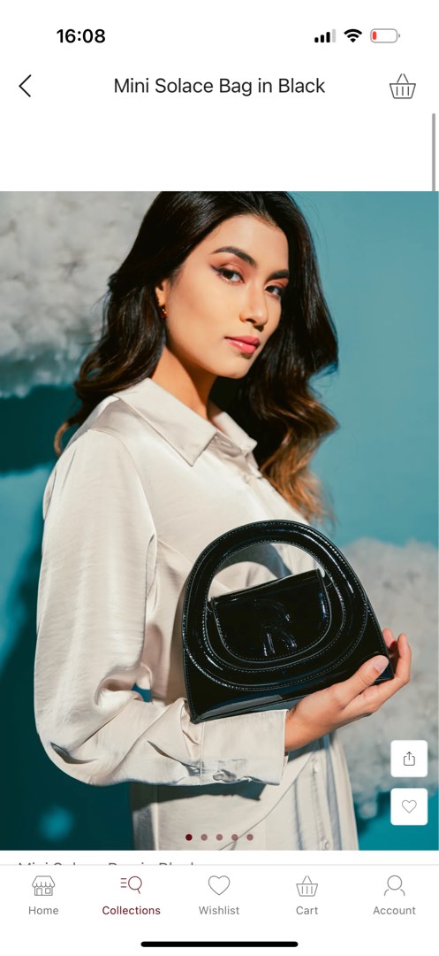 Mini Solace Bag in Black, Women's Fashion, Bags & Wallets, Shoulder ...