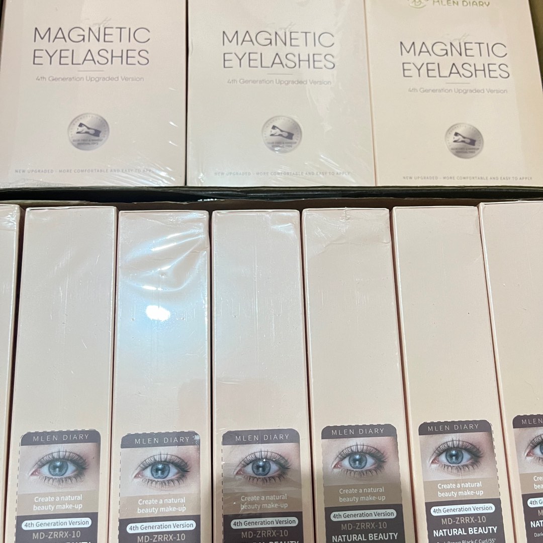Mlen diary magnetic eyelash, Kesehatan & Kecantikan, Rias Wajah di ...