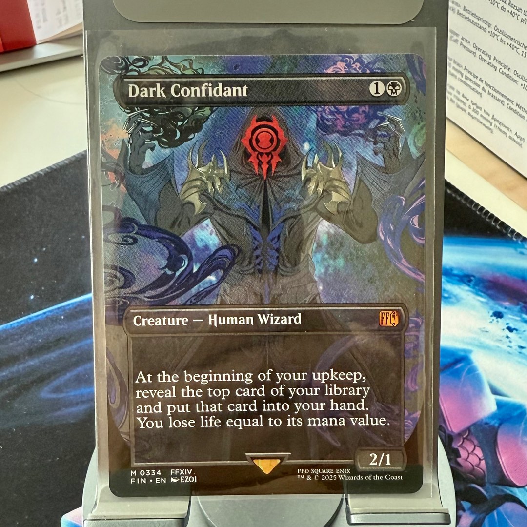 MTG Final Fantasy Dark Confidant BDL NF, Hobbies & Toys, Toys & Games ...