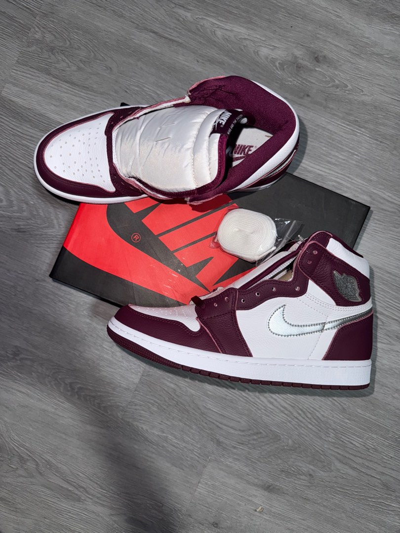[Multiple Sizes] Nike Air Jordan 1 Retro High OG “Bordeaux”, Men's ...