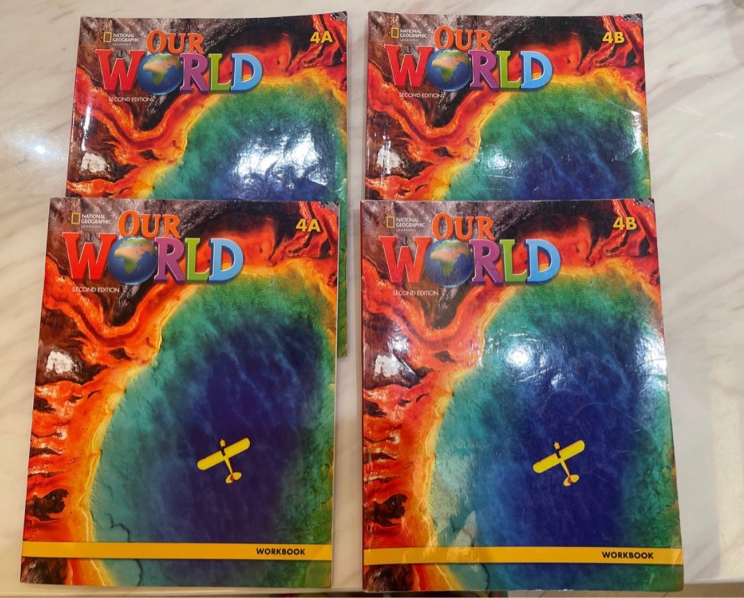 National Geographic: Our World (2nd Edition 4A,4B, 興趣及遊戲, 書本 & 文具, 教科書 ...