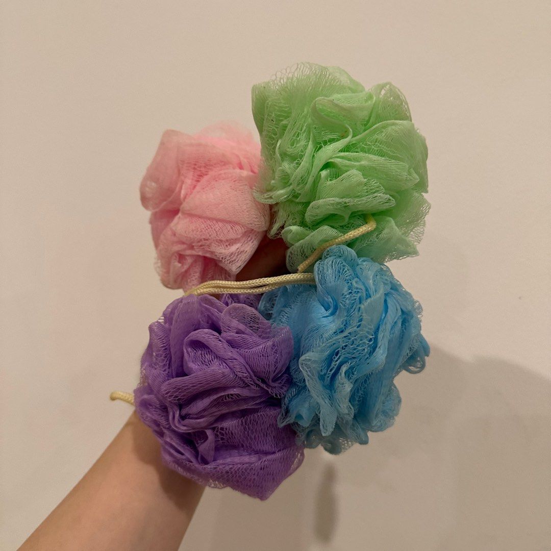 NEW BARU Spons mandi bath tools bagus murah termurah pink hijau ungu ...
