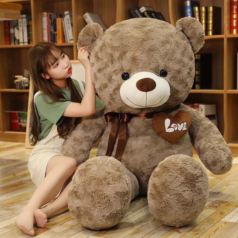 Nice New Hot High Quality 2 Colors Teddy Bear With Love Stuffed Animals ...