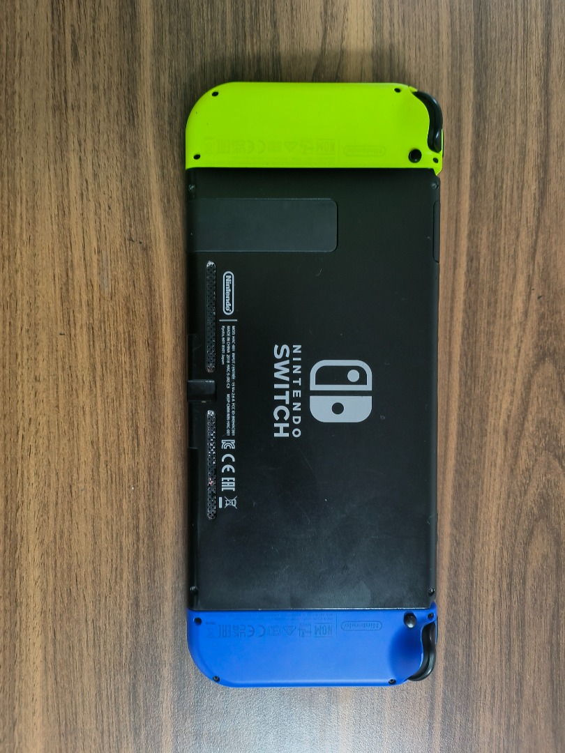 Nintendo Switch Console gen 1 with Blue/Green Joy-Cons, Video Gaming ...