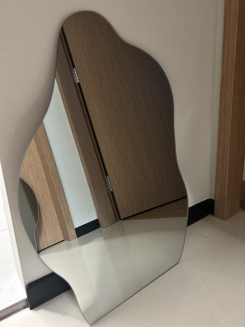 odd shape mirror, Furniture & Home Living, Home Decor Accessories ...