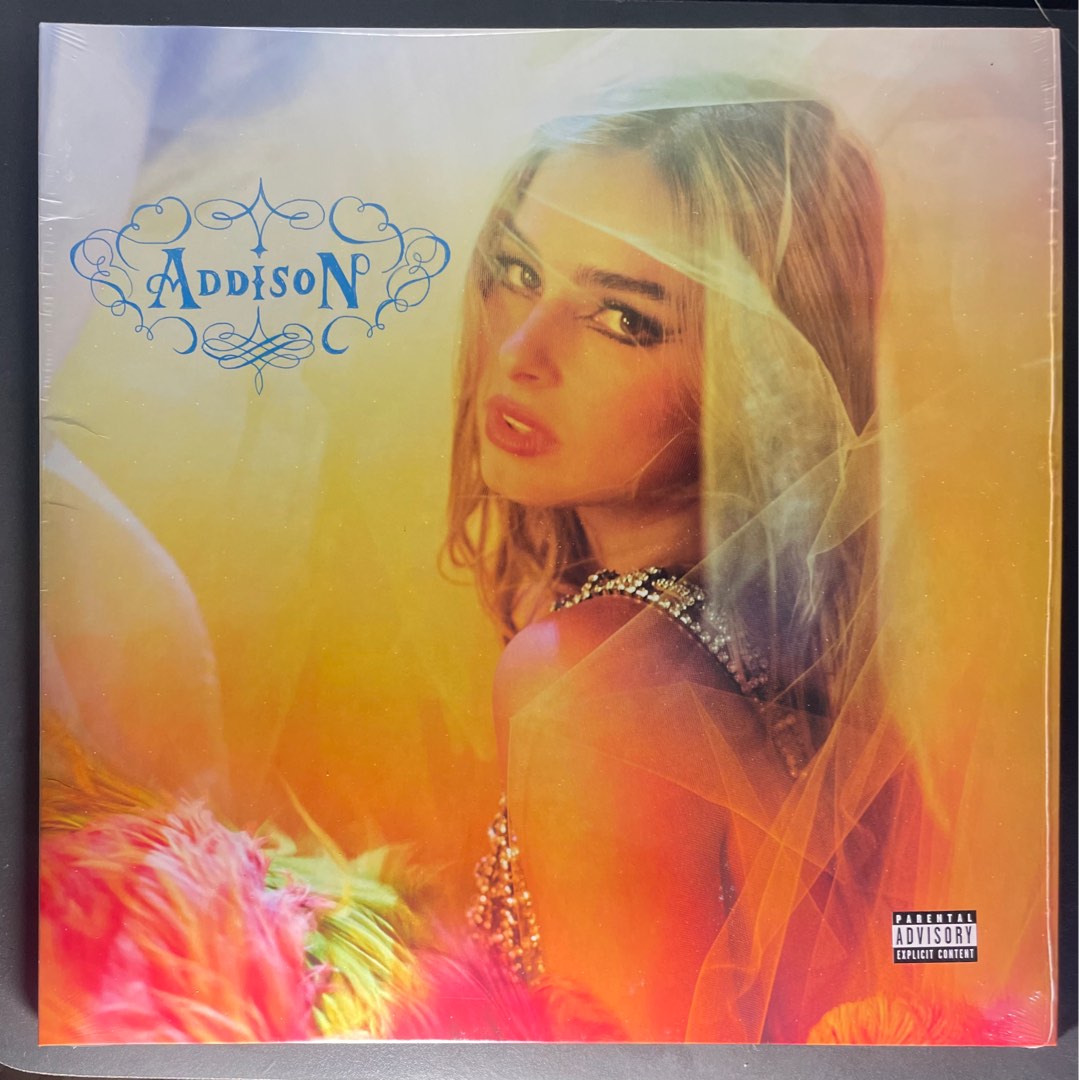 [On-Hand] Addison Rae - Addison VINYL (LIMITED EDITION Opaque Tangerine), Hobbies & Toys, Music ...