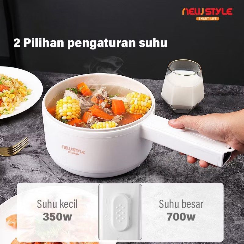 Teflon listrik merk NEWSTYLE bekas pakai anak kos, Kitchen & Appliances ...