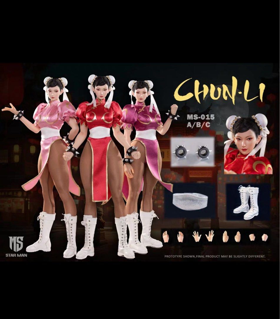 [PO] Star Man 1/6 Chun Li MS-015, Hobbies & Toys, Toys & Games on Carousell