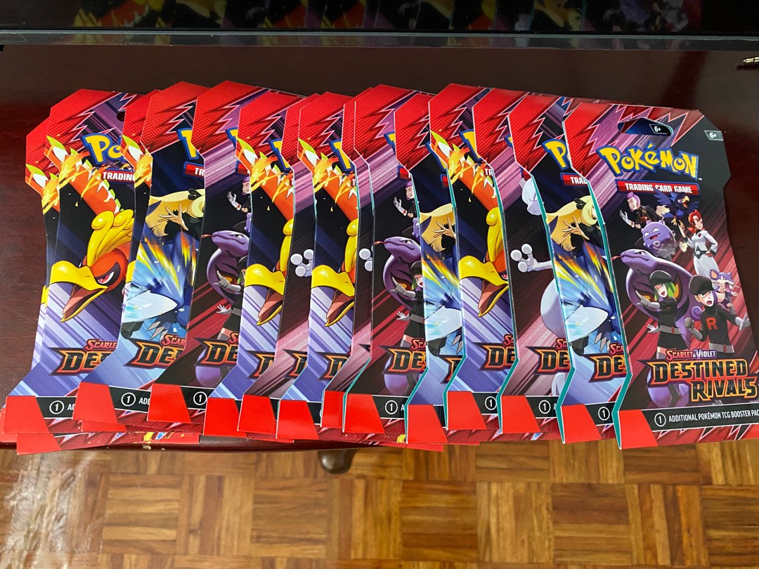 Pokemon Destined Rivals Sleeved Booster Packs, Hobbies & Toys, Toys ...