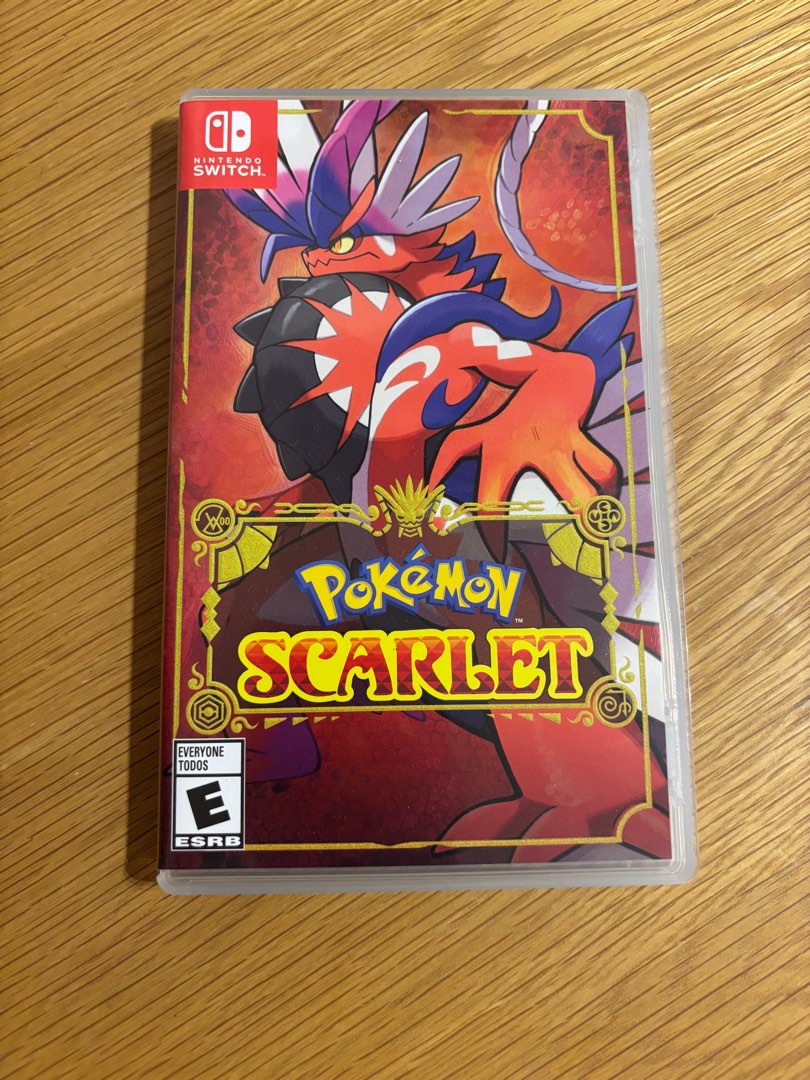 Pokemon Scarlet - Nintendo Switch, Video Gaming, Video Games, Nintendo ...