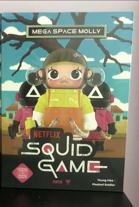 400% and 100% Mega Space Molly x Squid Game (sealed), Hobbies & Toys ...