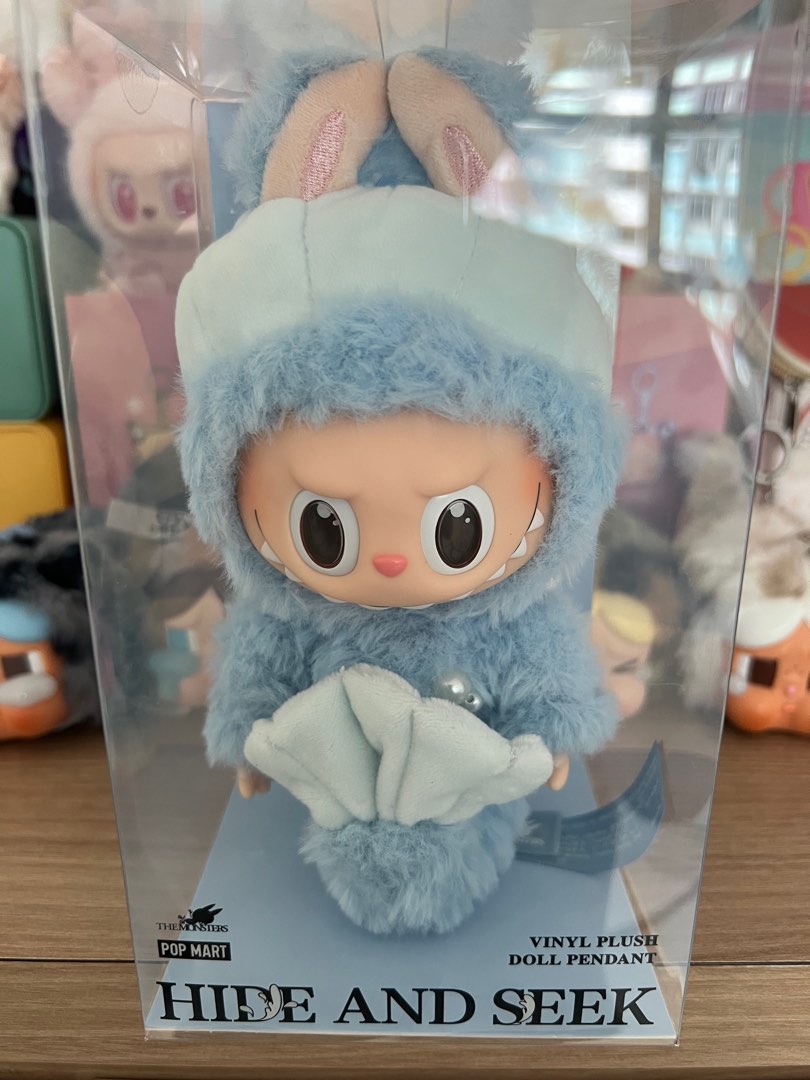Popmart - Labubu Hide and Seek - Blue Tag, Hobbies & Toys, Toys & Games ...