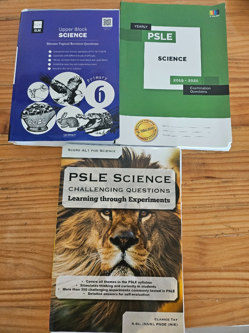 PSLE SCIENCE YEARLY PAST YEAR PAPER, OEQ EXPERIMENT QUESTIONS TOPICAL ...