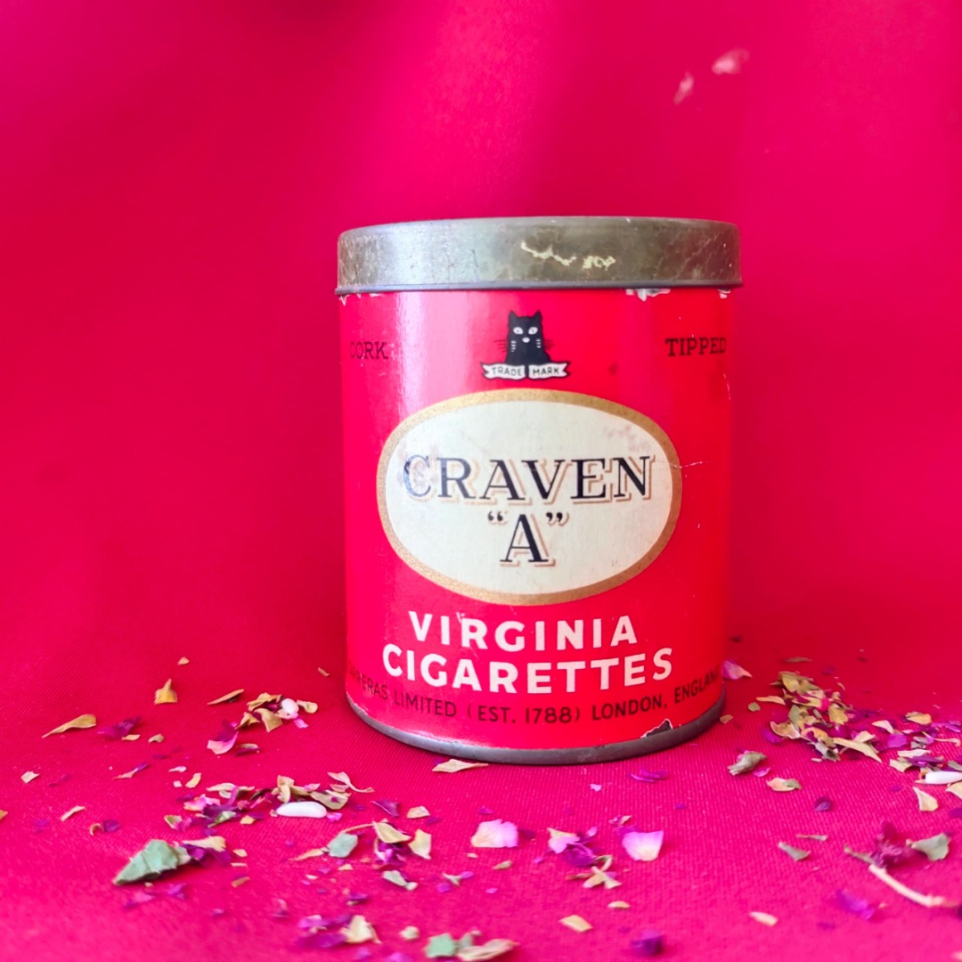 Rare Vintage Tin Craven A (Paper Label), Hobbies & Toys, Collectibles ...