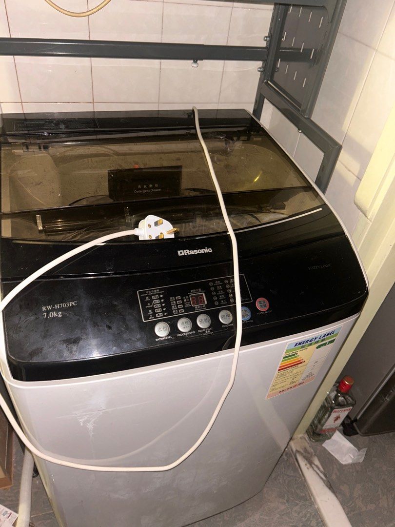 Rasonic Washing Machine, 家庭電器, 洗衣機及乾衣機 - Carousell