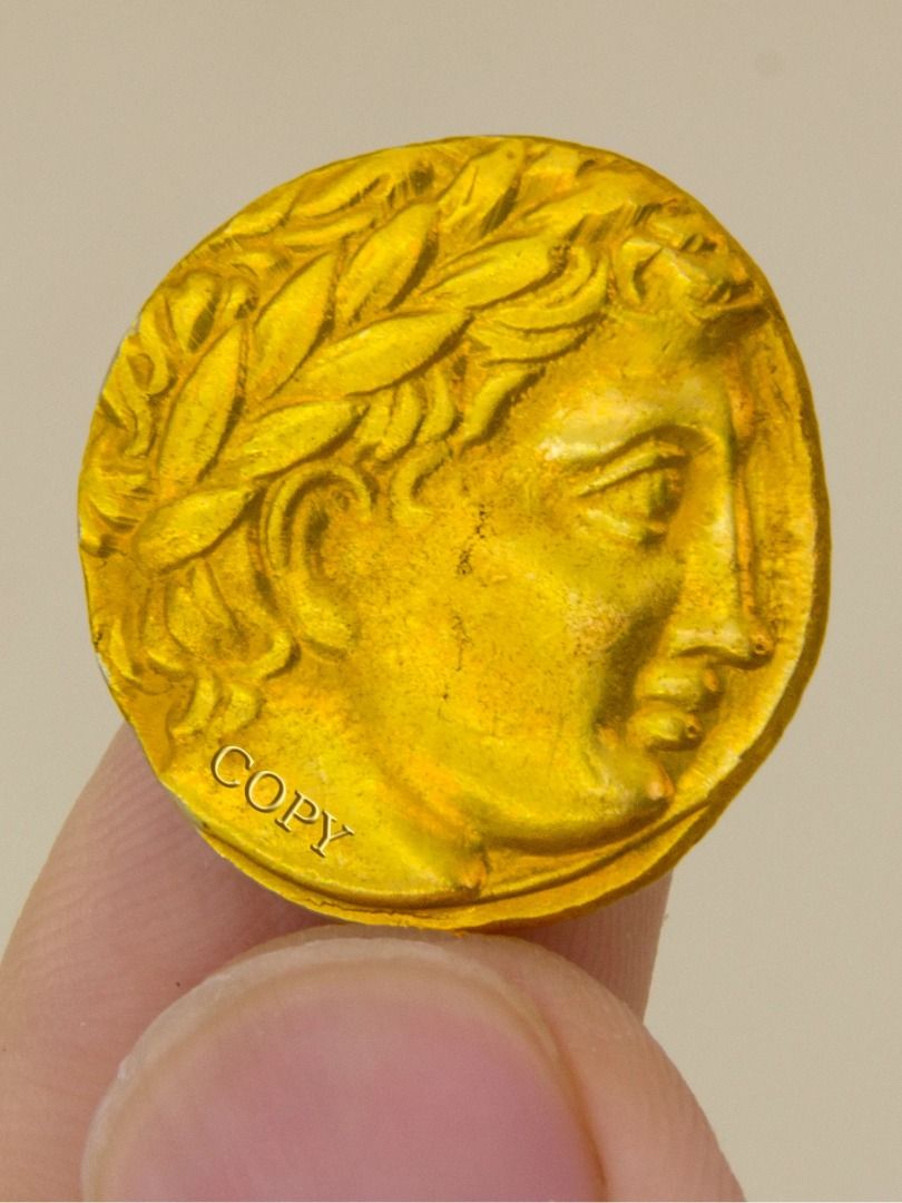 Replica Coin ANCIENT GREEK Coinning Copper Craft Souvenir Goddess of ...