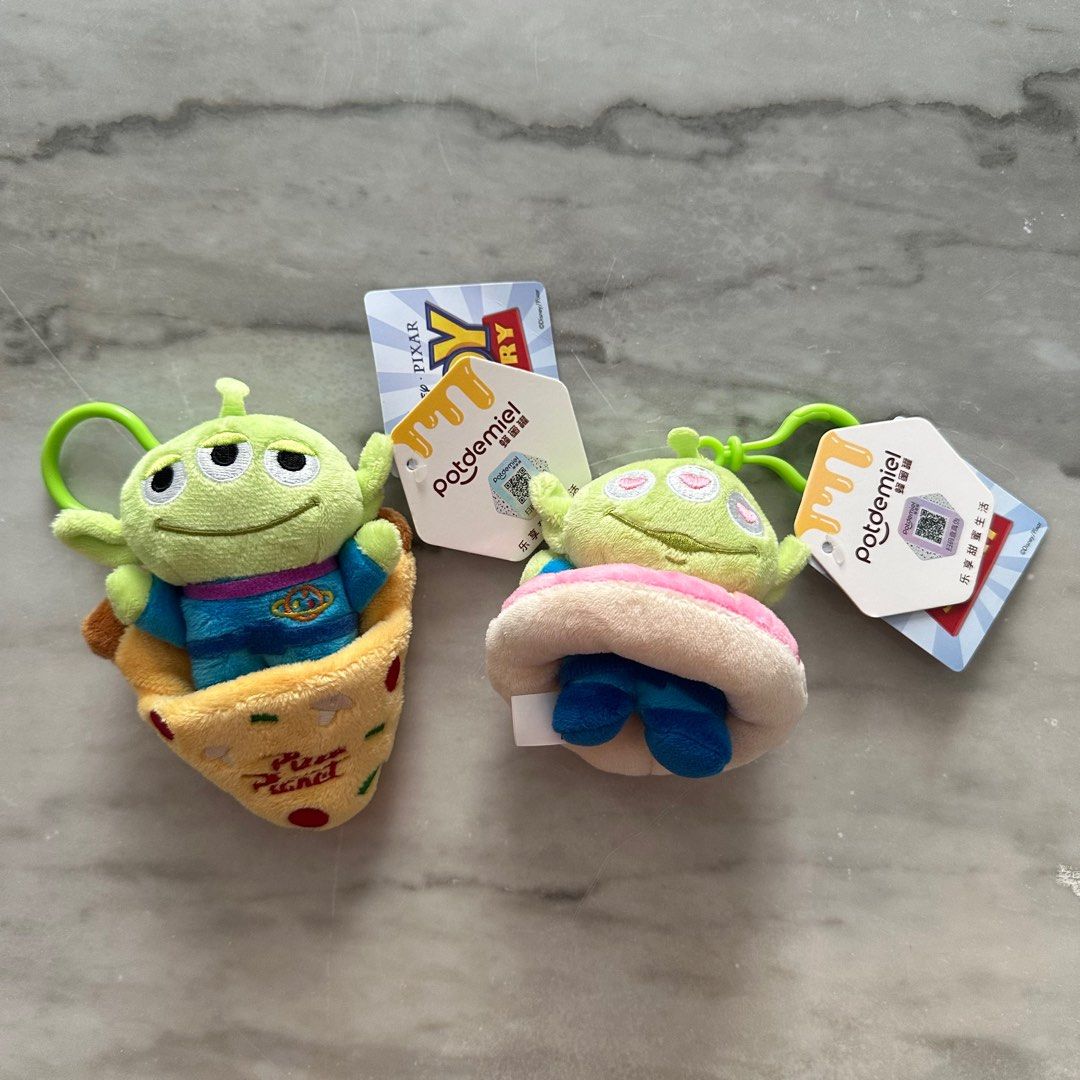 SATUAN baca deskripsi - NEW WITH TAG Boneka toy story alien mata tiga ...