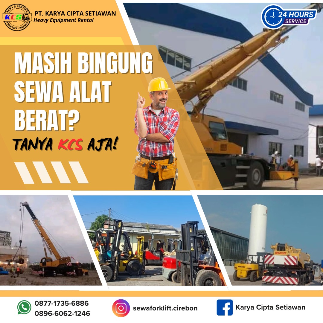 SEWA CRANE TANJUNG - BREBES PT. KCS TELP. 087717356886, Jasa, Lainnya ...