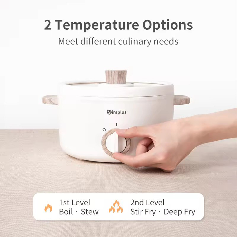 Simplus Electric Cooker with steamer- Brand New, TV & Home Appliances ...