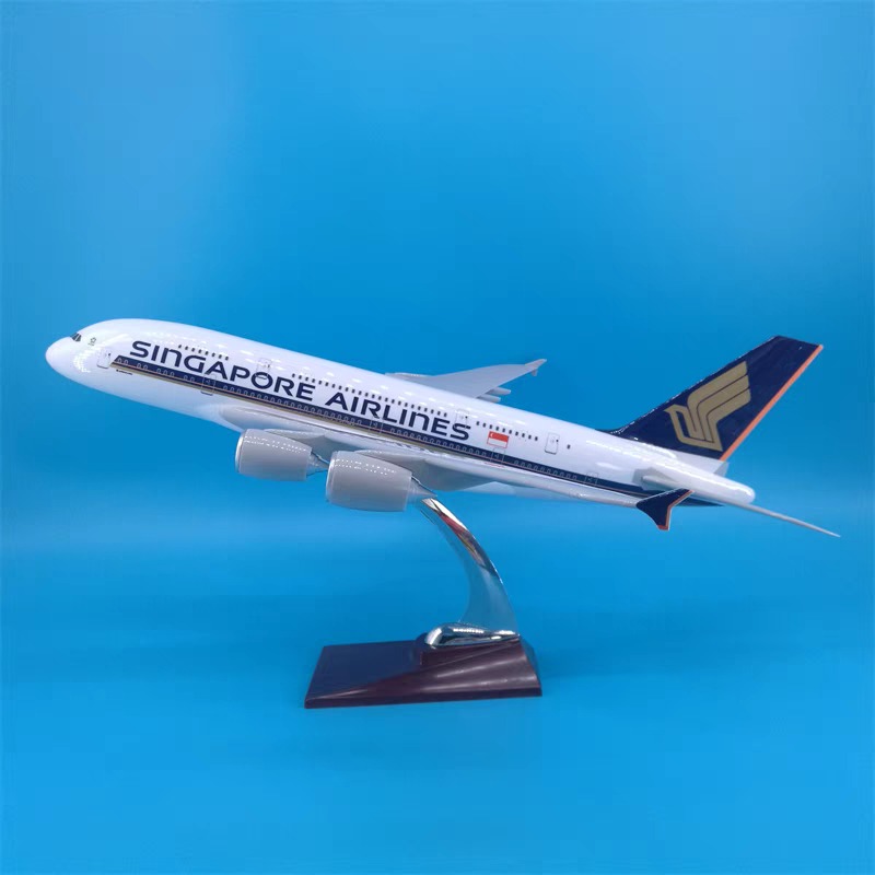 Singapore Airlines (SIA, SQ) AirBus A380 Airplane Model (1:160) [Model ...