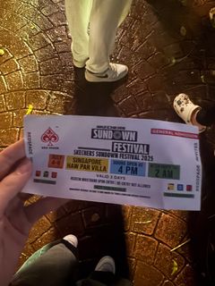Skechers Sundown Festival 2025 Ticket, Tickets & Vouchers, Event ...
