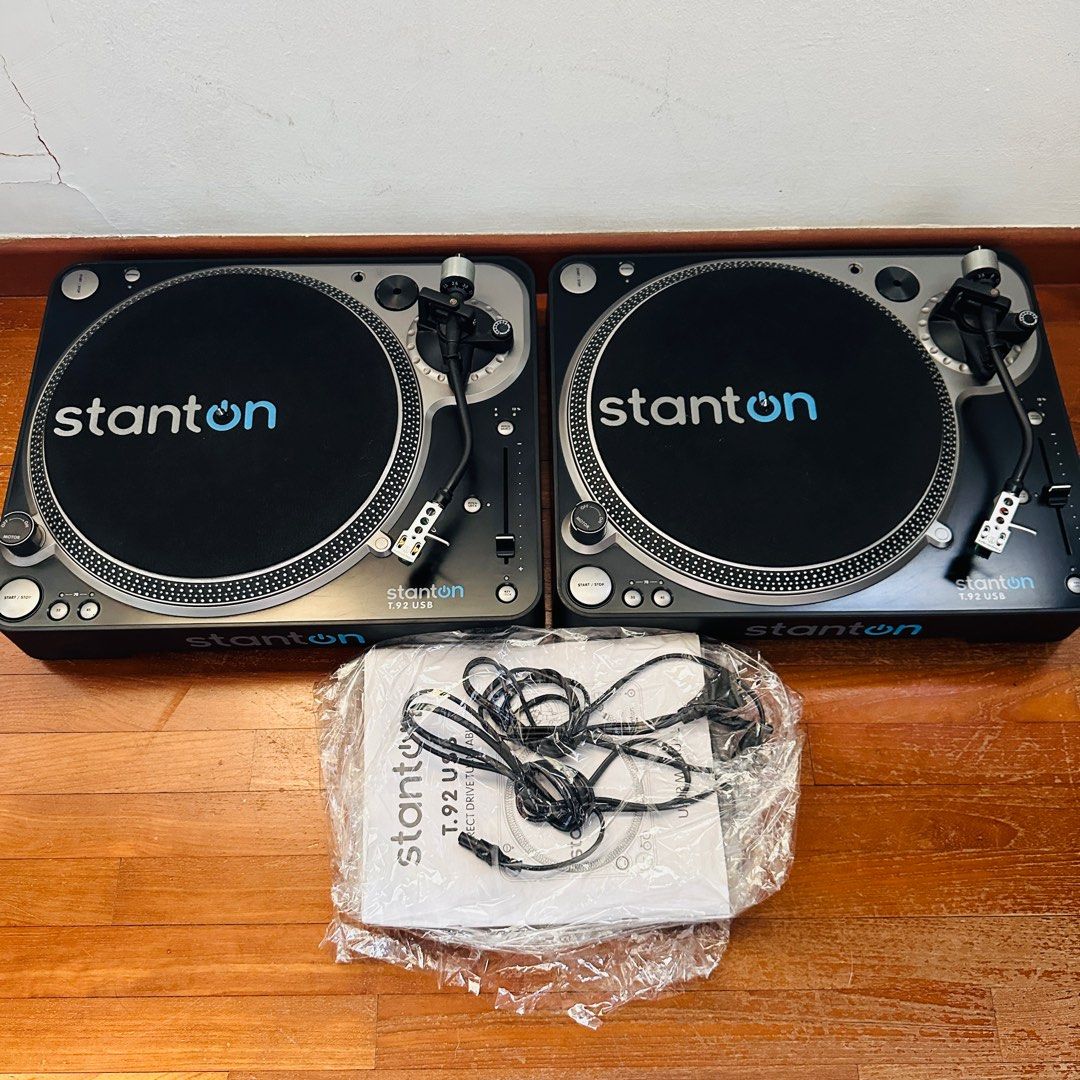 Stanton T.92 USB Turntable x2 Record Player DJ vestax technics pioneer ...