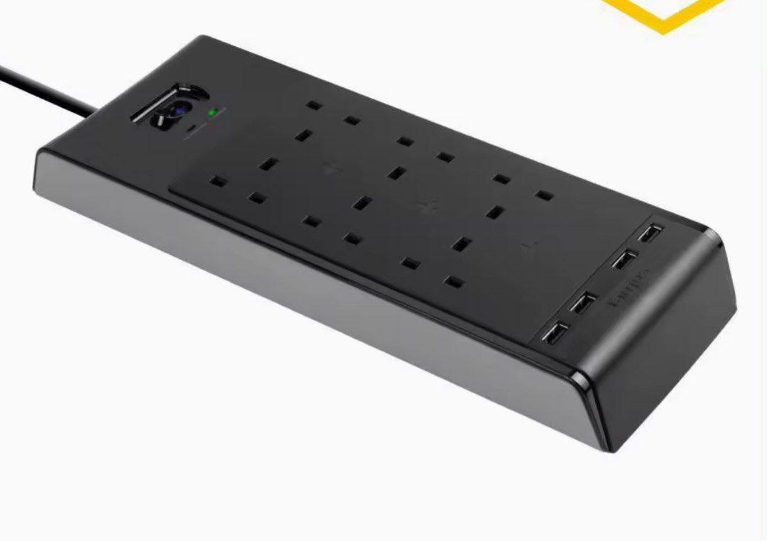 Targus Smart Surge 6 Extension Cord with USB Ports #safety mark plug ...