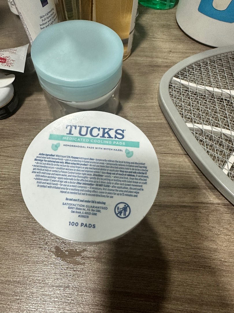 Tucks medicated cooling pads witch hazel, Beauty & Personal Care, Bath ...