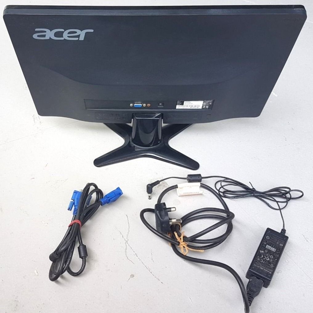ACER LCD Monitor, Model G196HQL, Sleek Design, Sophistication ...