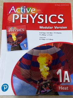 Active physics-Heat and gases, 興趣及遊戲, 書本 & 文具, 教科書 - Carousell