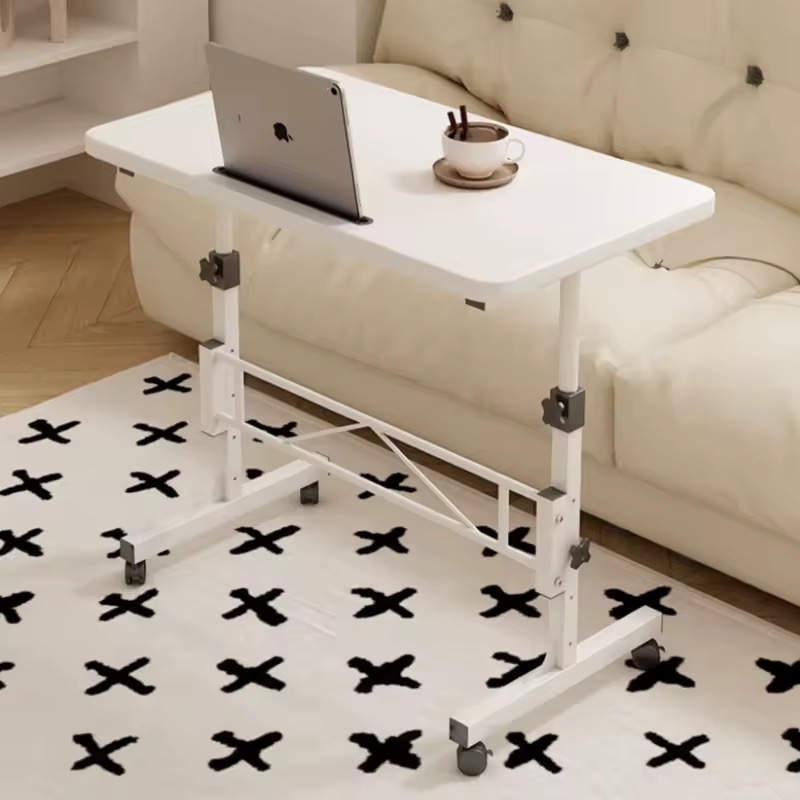 Adjustable Height Laptop Desk | Mobile Laptop Desk With Wheels ...