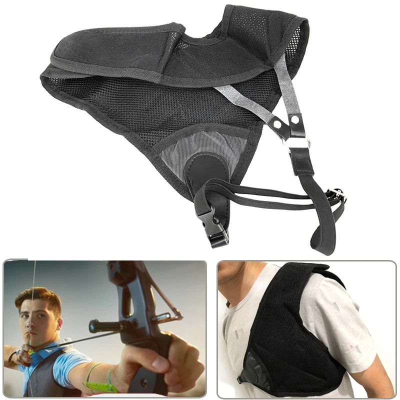 Archery Chest Guard Protection Adjustable for Traditional Recurve Bows ...